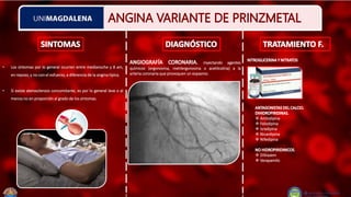 Angina de pecho e infarto de miocardio. Manejo odontológico | PPTX