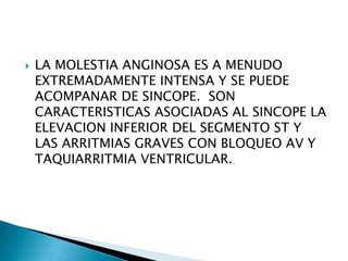 Angina de prinzmetal o angina variante | PPTX