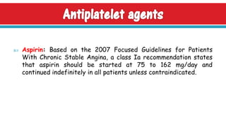 Angina drugs used | PDF