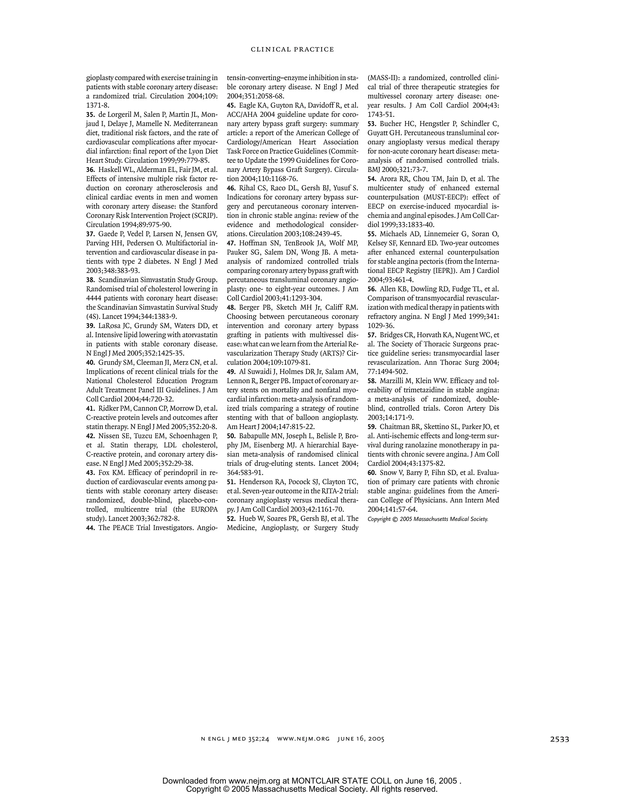 Angina estable | PDF