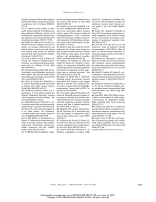 Angina estable | PDF | Heart and Cardiovascular Diseases | Diseases and ...