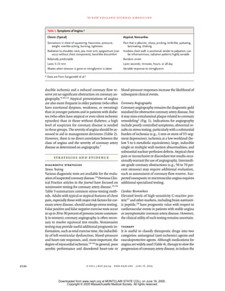 Angina estable | PDF | Heart and Cardiovascular Diseases | Diseases and ...