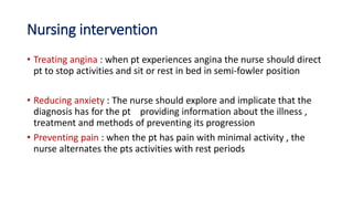 angina M & A medical surgical nursing.pptx