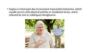 angina pectoralis , diagnosis, treatment | PPTX