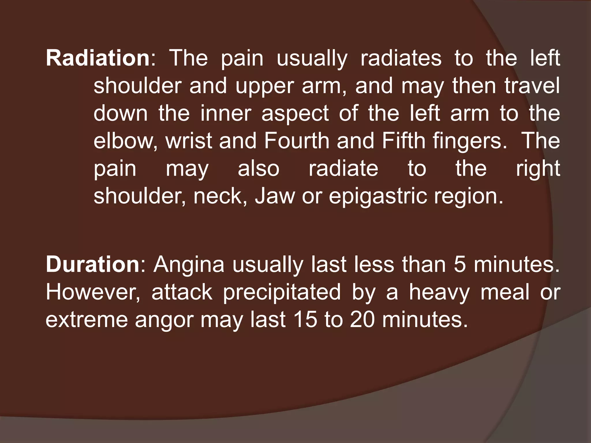 Angina pectoris | PPTX