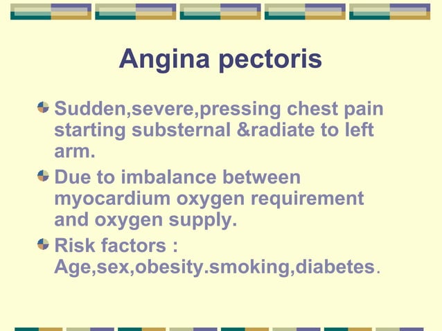 Angina pectoris ppt | PPT | Heart and Cardiovascular Diseases ...