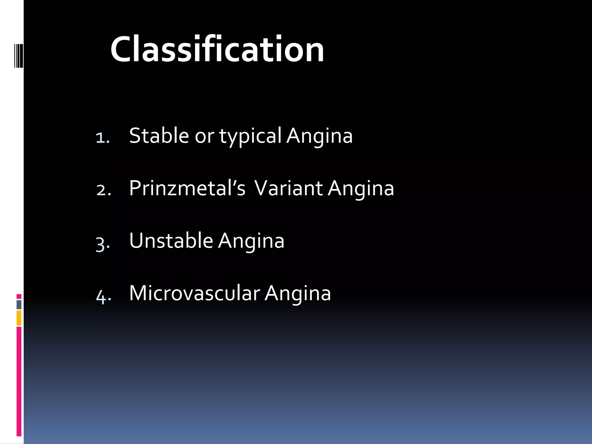 Angina pectoris | PPTX