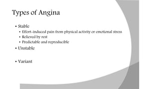 Angina pectoris | PPTX