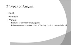 Angina pectoris | PPTX