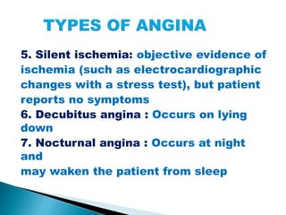 Angina pectoris | PPT