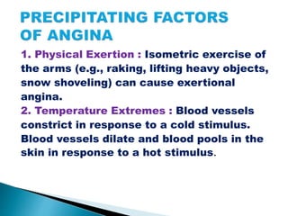 Angina pectoris | PPTX