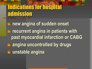 Angina pectoris | PPSX