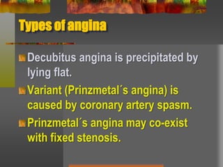Angina pectoris | PPSX