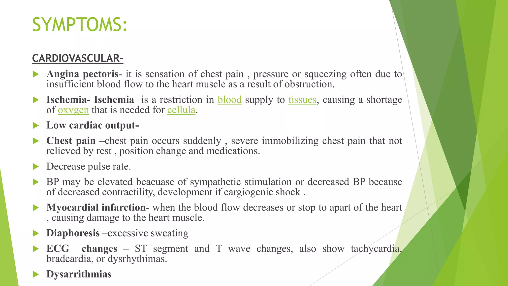 Angina Pectoris | PPTX