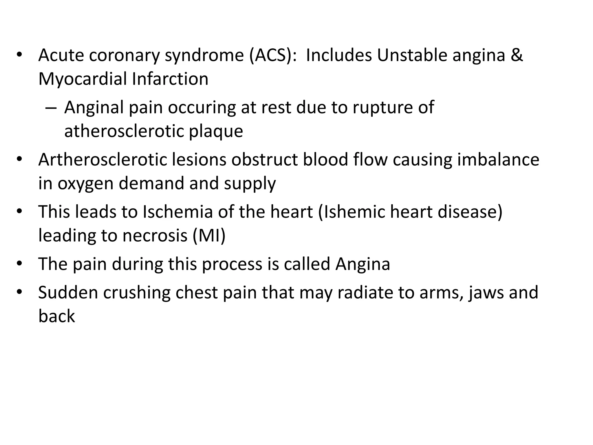 Angina pectoris | PPTX