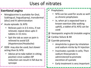 Angina pectoris | PPTX