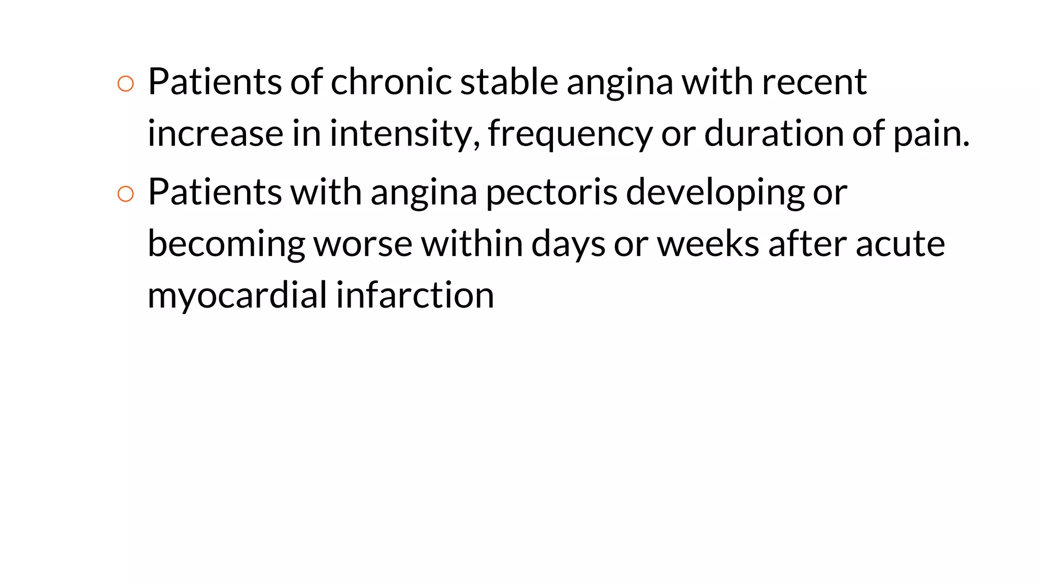 Angina pectoris (chest pain) | PPTX