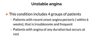 Angina pectoris (chest pain) | PPTX