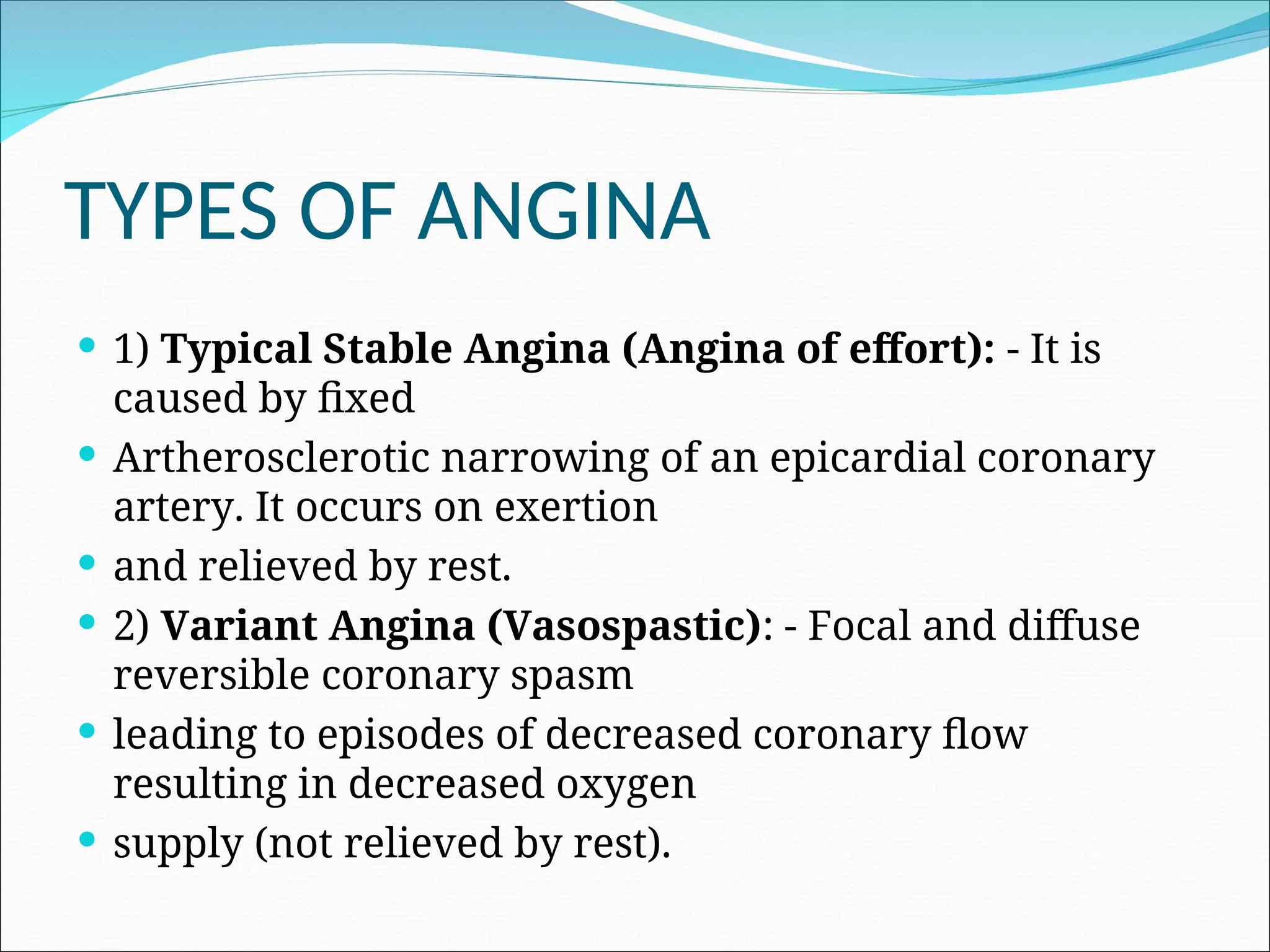 ANGINA_PECTORIS.ppt it's one of the most important condition | PPT