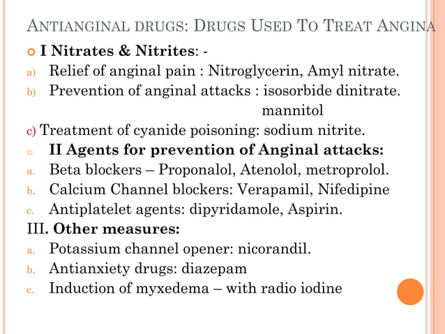 Angina pectoris and cc bs | PDF | Heart and Cardiovascular Diseases ...