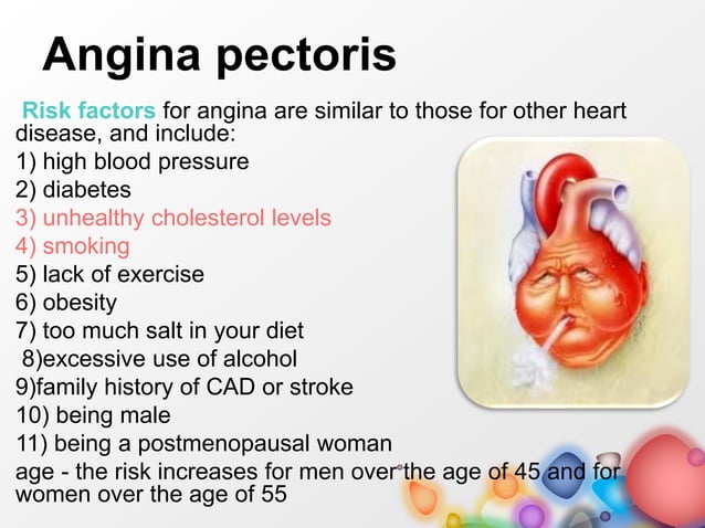Angina pectoris by student at ahram canadian university | PDF | Heart ...