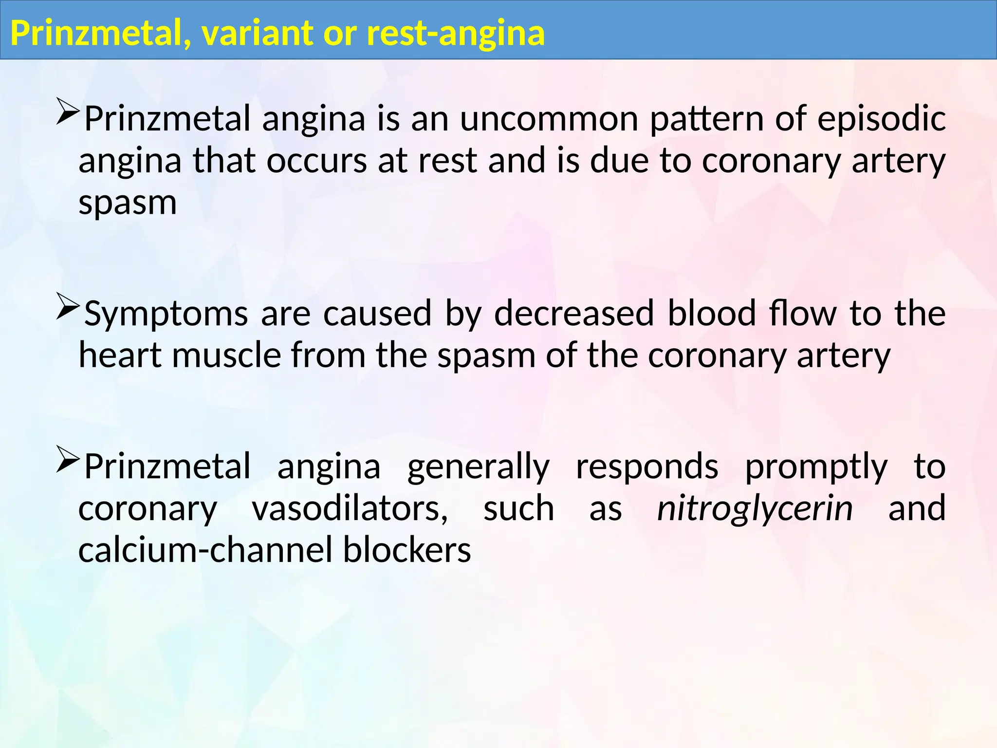 Angina Pectoris & It's Updated Management.pptx