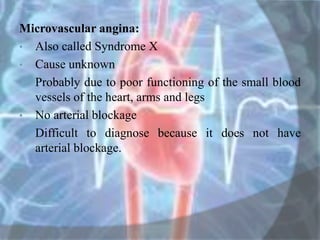 Angina pectoris ppt | PPTX