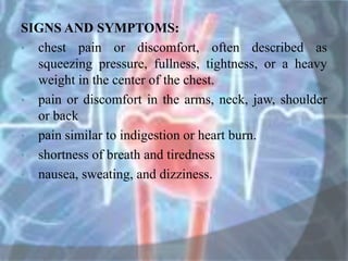 Angina pectoris ppt | PPTX