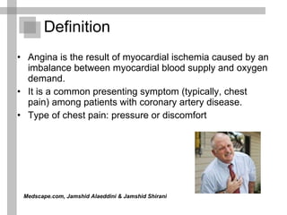 Angina pectoris presentation | PPT