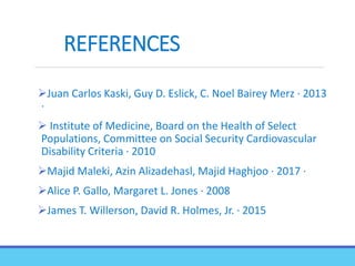 angina pectoris,seminar.pptx............ | PPTX | Heart and ...