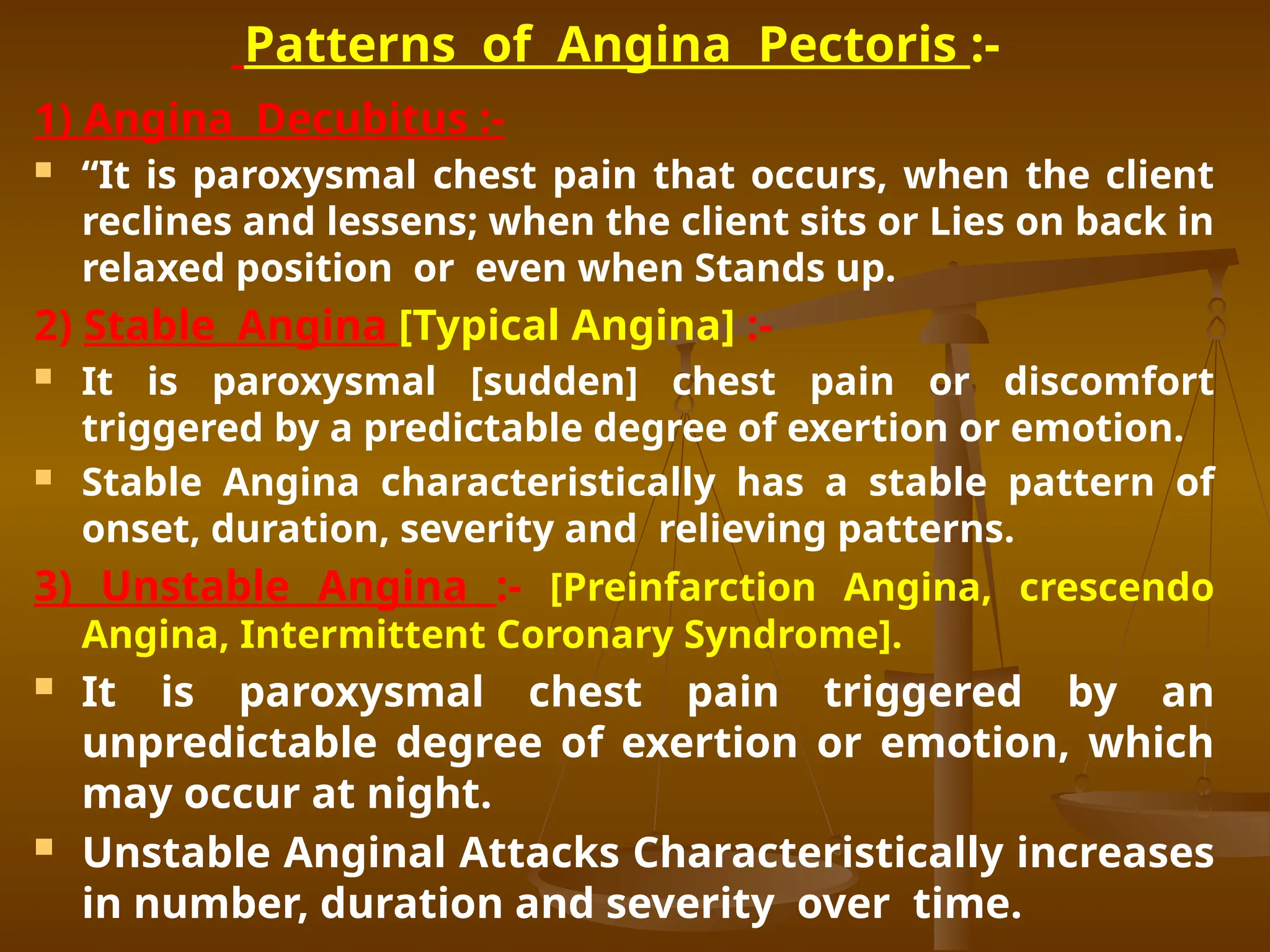 ANGINA PECTORTS ppt for bsc students and | PPTX