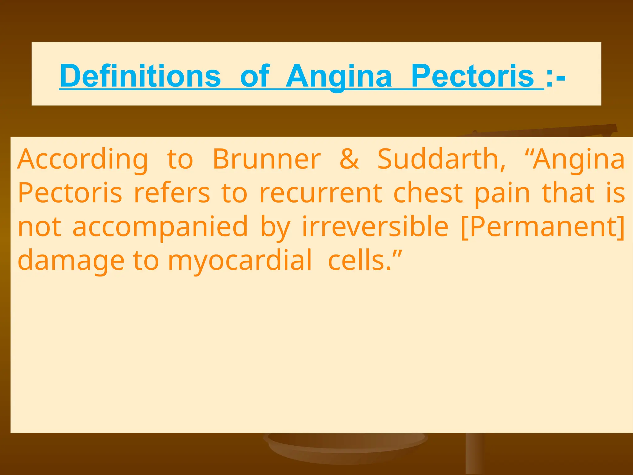 ANGINA PECTORTS ppt for bsc students and | PPTX