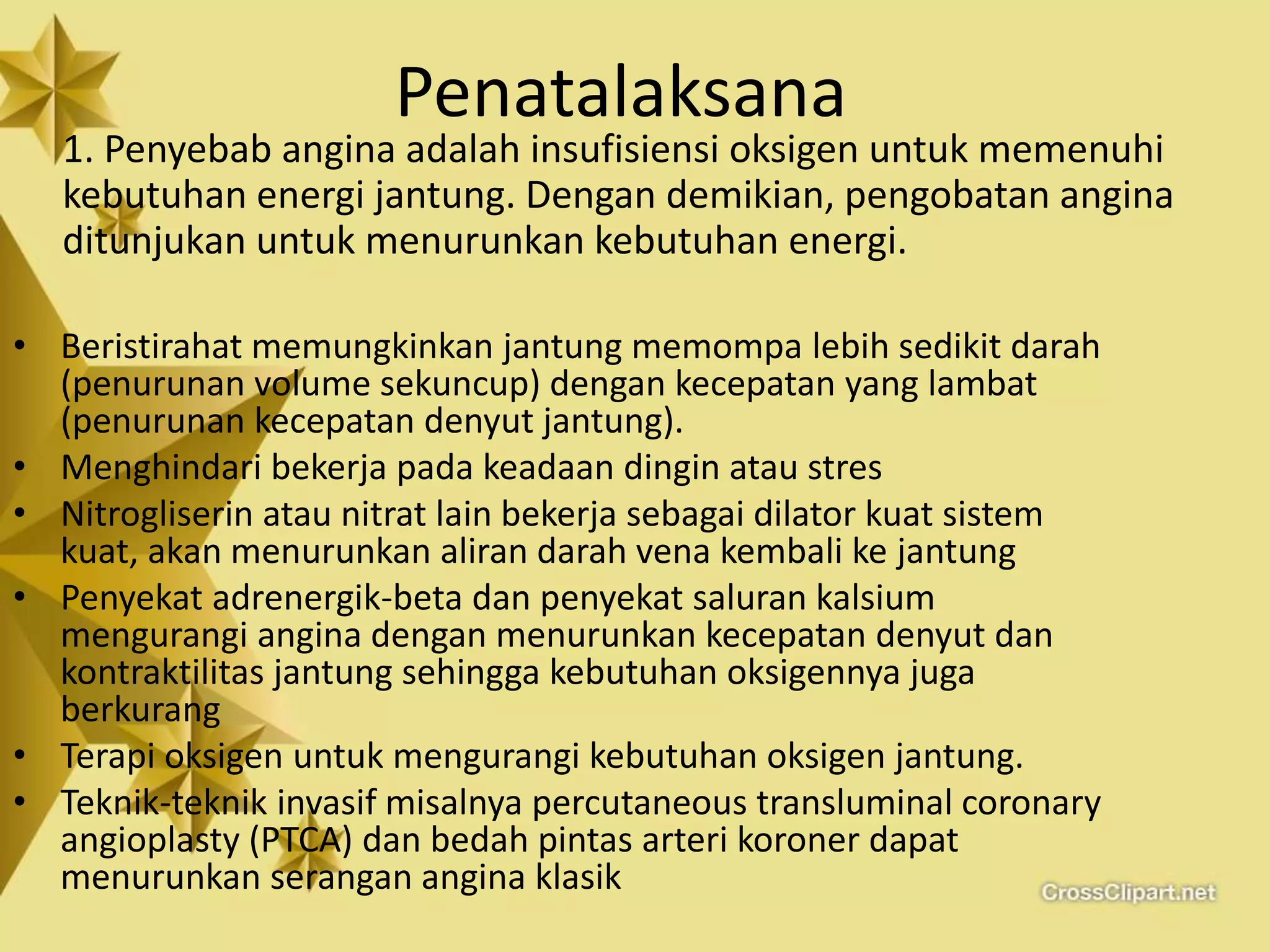 Angina pektoris | PPTX