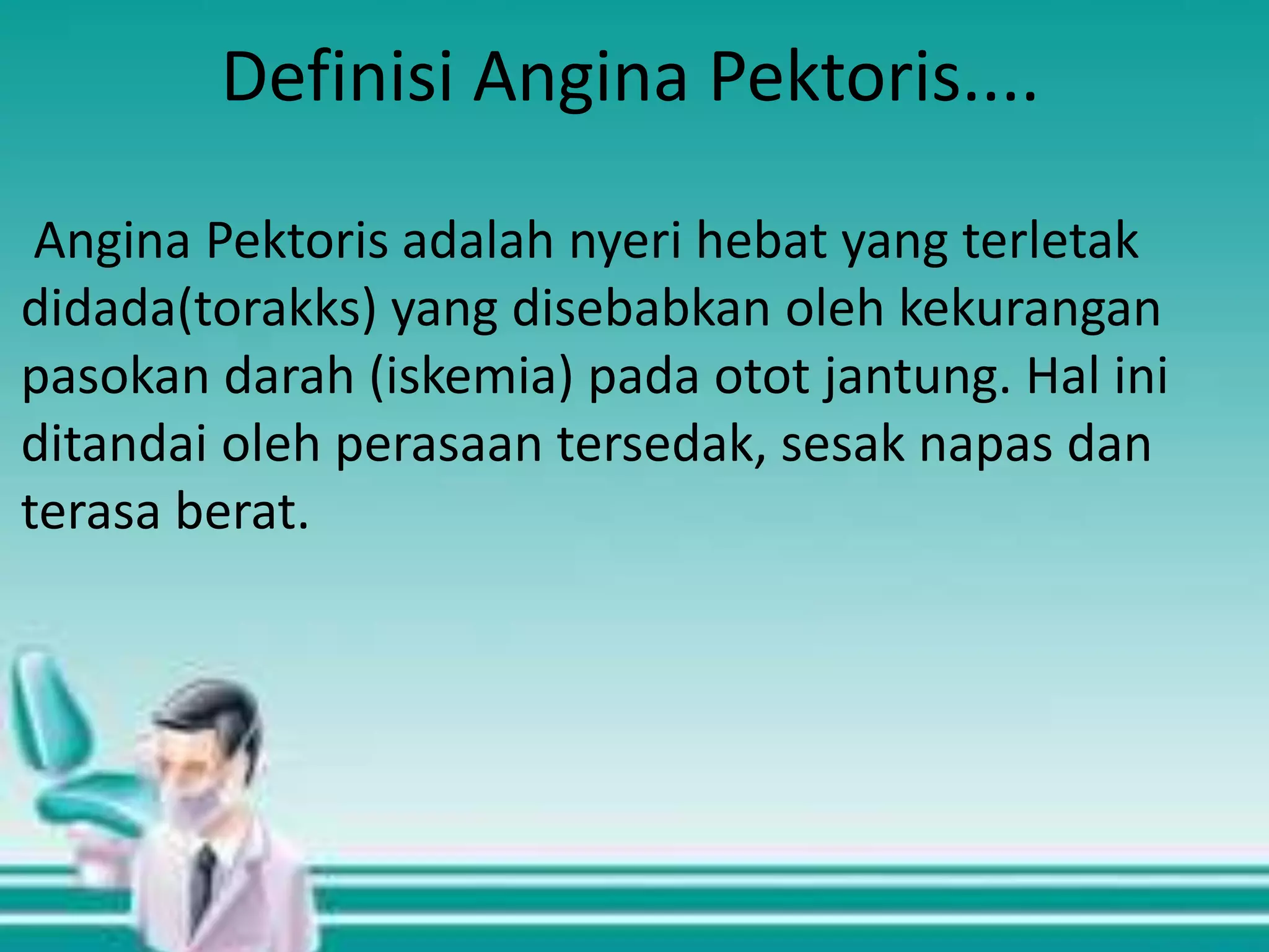 Angina pektoris | PPTX