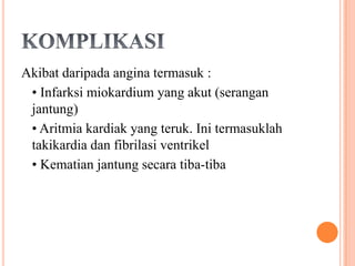 Angina pektoris | PPTX