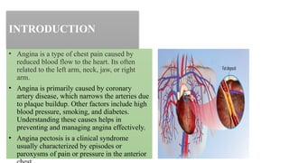Screening Techniques and Toxicology of Angina | PPTX