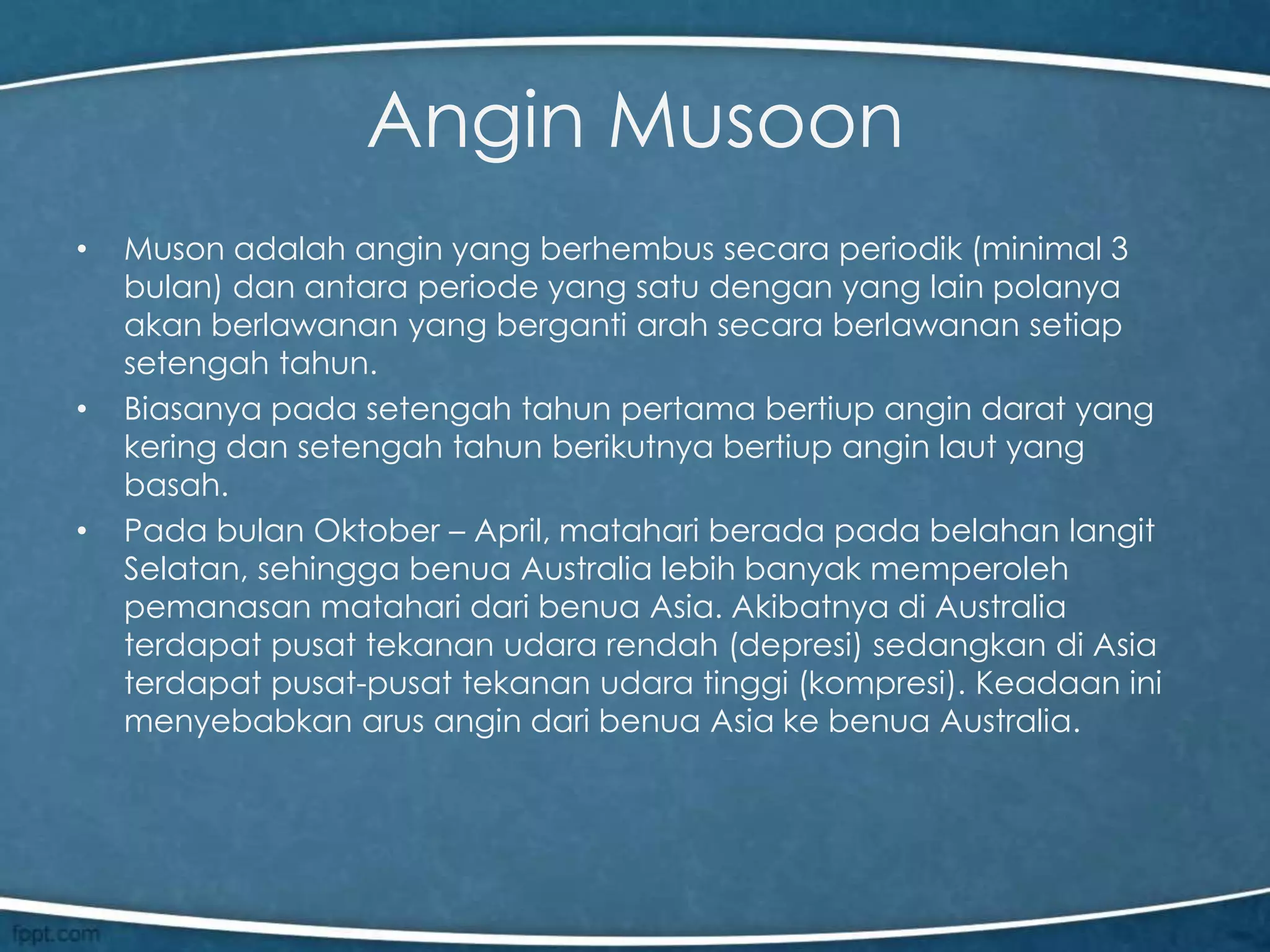 Angin (geografi) kelas X | PPTX