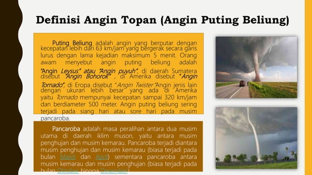 Angin topan | PPTX