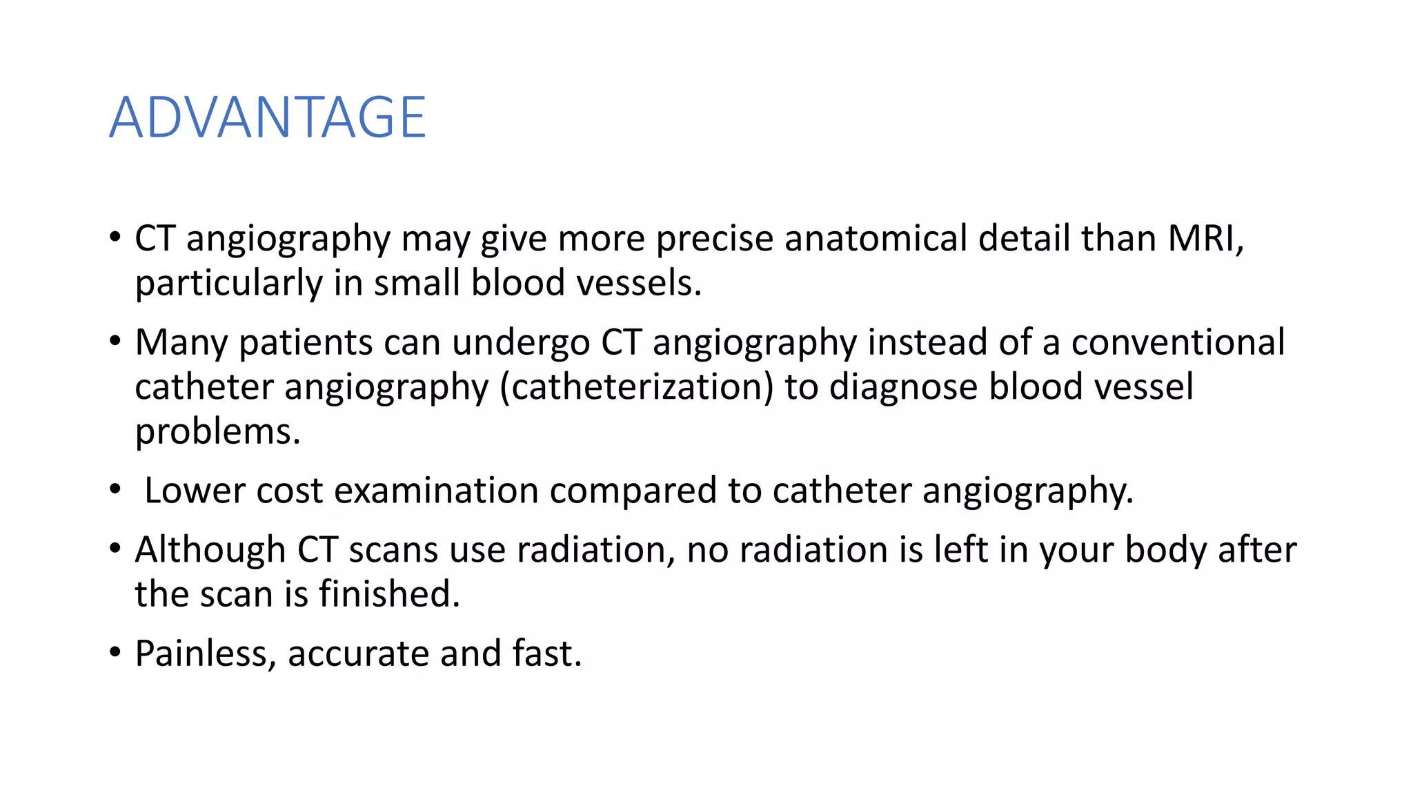 Angio ct of heart and blood vessels | PPTX