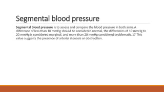 Examination of Arteriovenous fistula for Angioacess | PPT