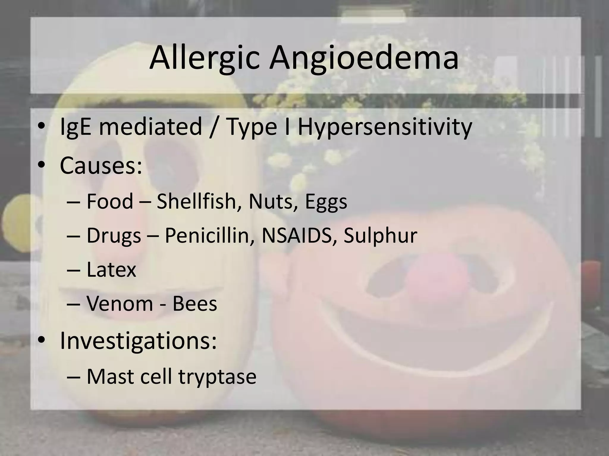 Angioedema | PPTX