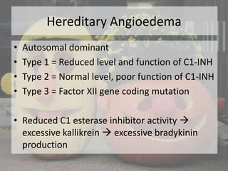 Angioedema | PPTX