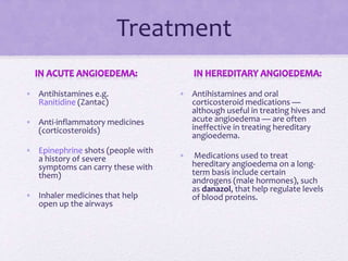 Angioedema | PPTX