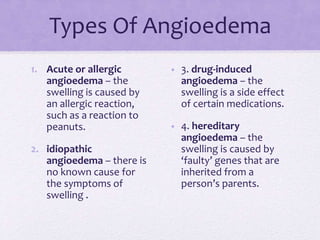 Angioedema | PPT