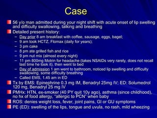 Angioedema PowerPoint Presentation for Medical Residents | PPT