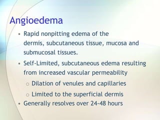 Angioedema | PPTX