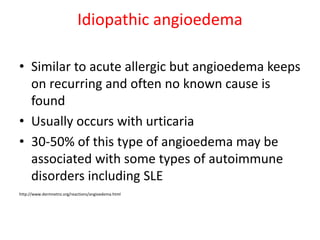 Angioedema | PPTX