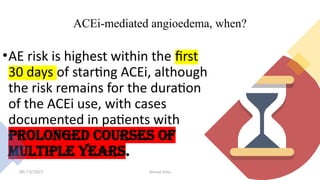 Angioedema diagnosis & classifcation 2025 Ahmed Yehia, MD internal ...