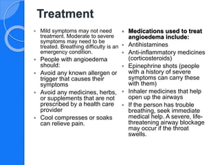 Angioedema | PPTX
