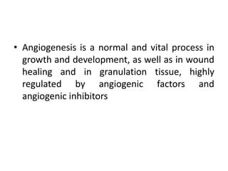 Angiogenesis Overview | PPT
